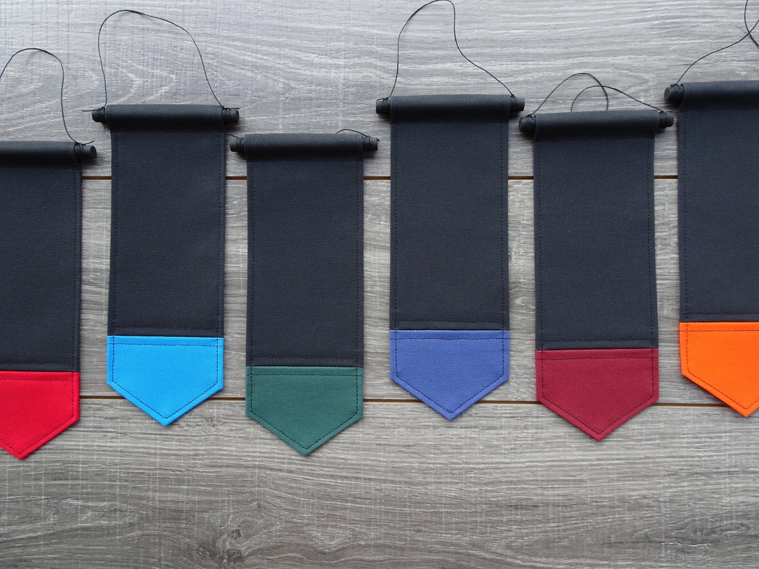 Mini Long Pin Banner - Enamel Pin Display - Pick Your Tip Color! - Etsy