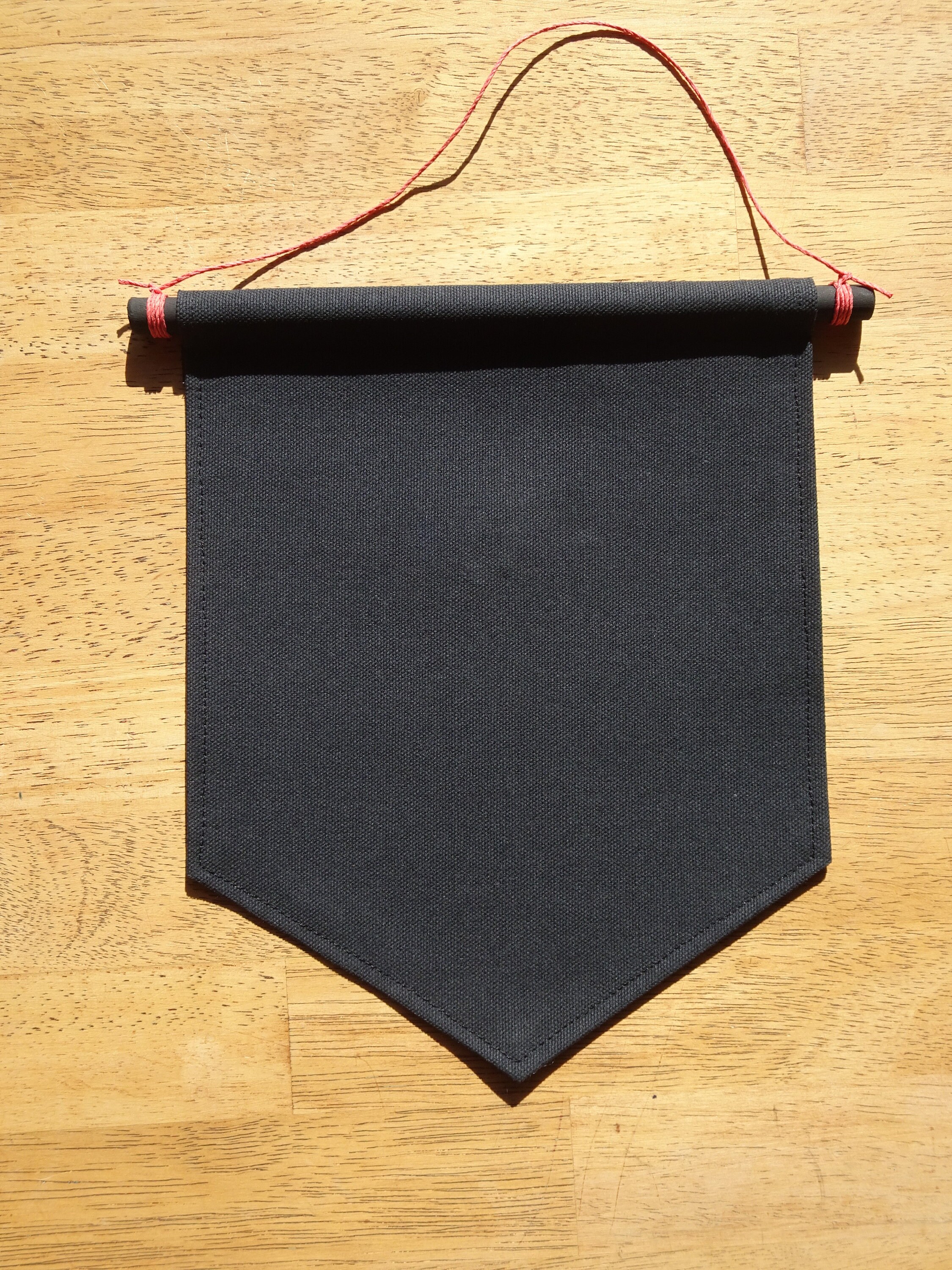 Black Pin Banner Pick Your String Color Enamel Pin | Etsy