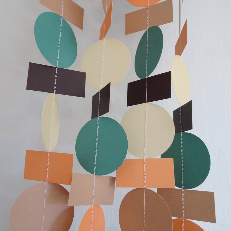 Paper Circle Garland - Etsy