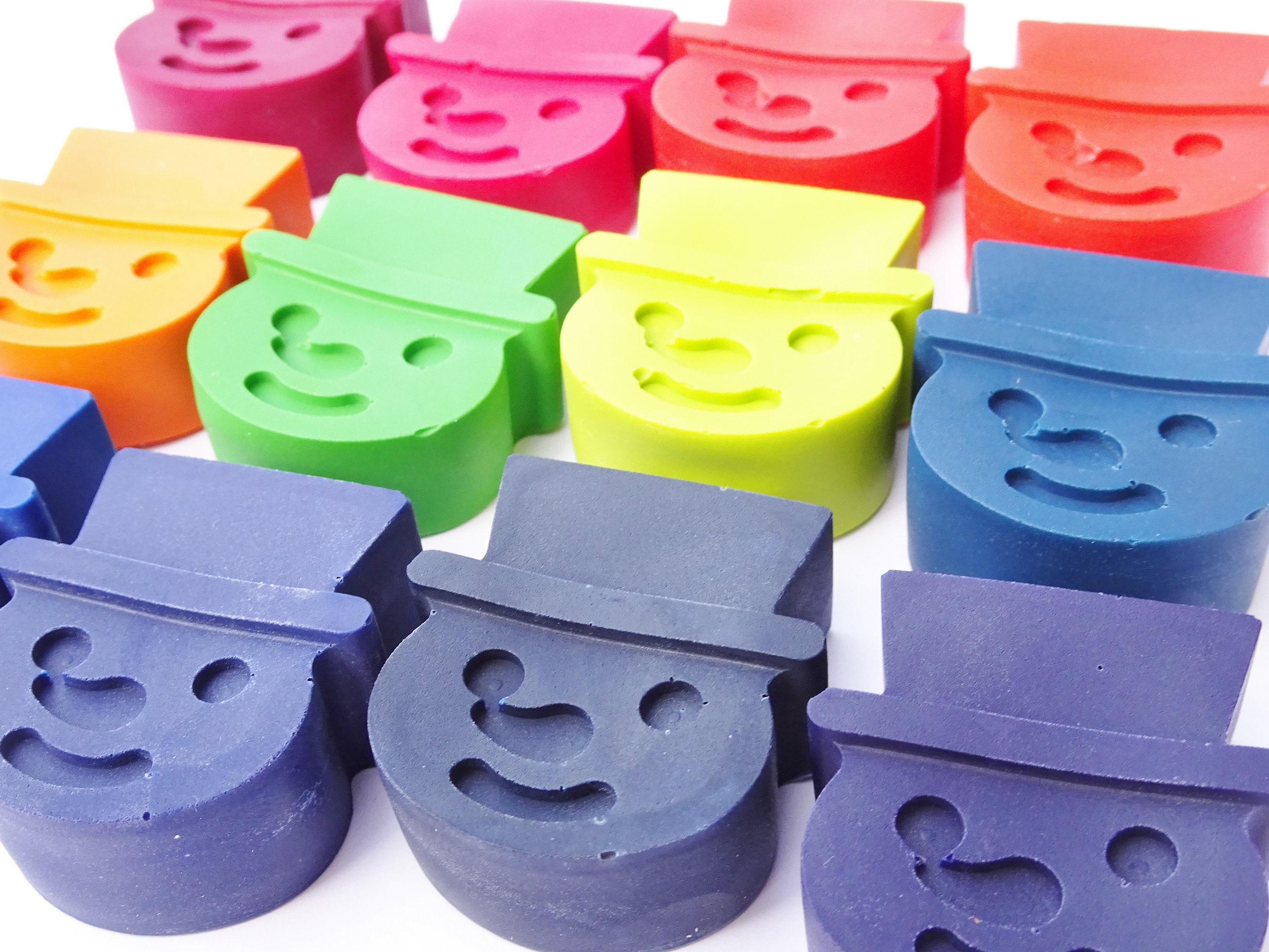 24 Snowman Crayons Novelty Crayons Christmas Crayons - Etsy UK