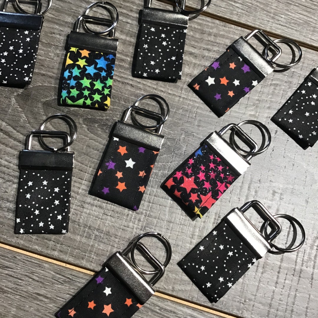 Mini Star Pin Display Keychain Fobs - Etsy