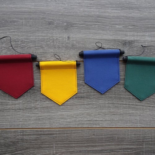 Long Pin Banner Enamel Pin Display Pick Your Color - Etsy