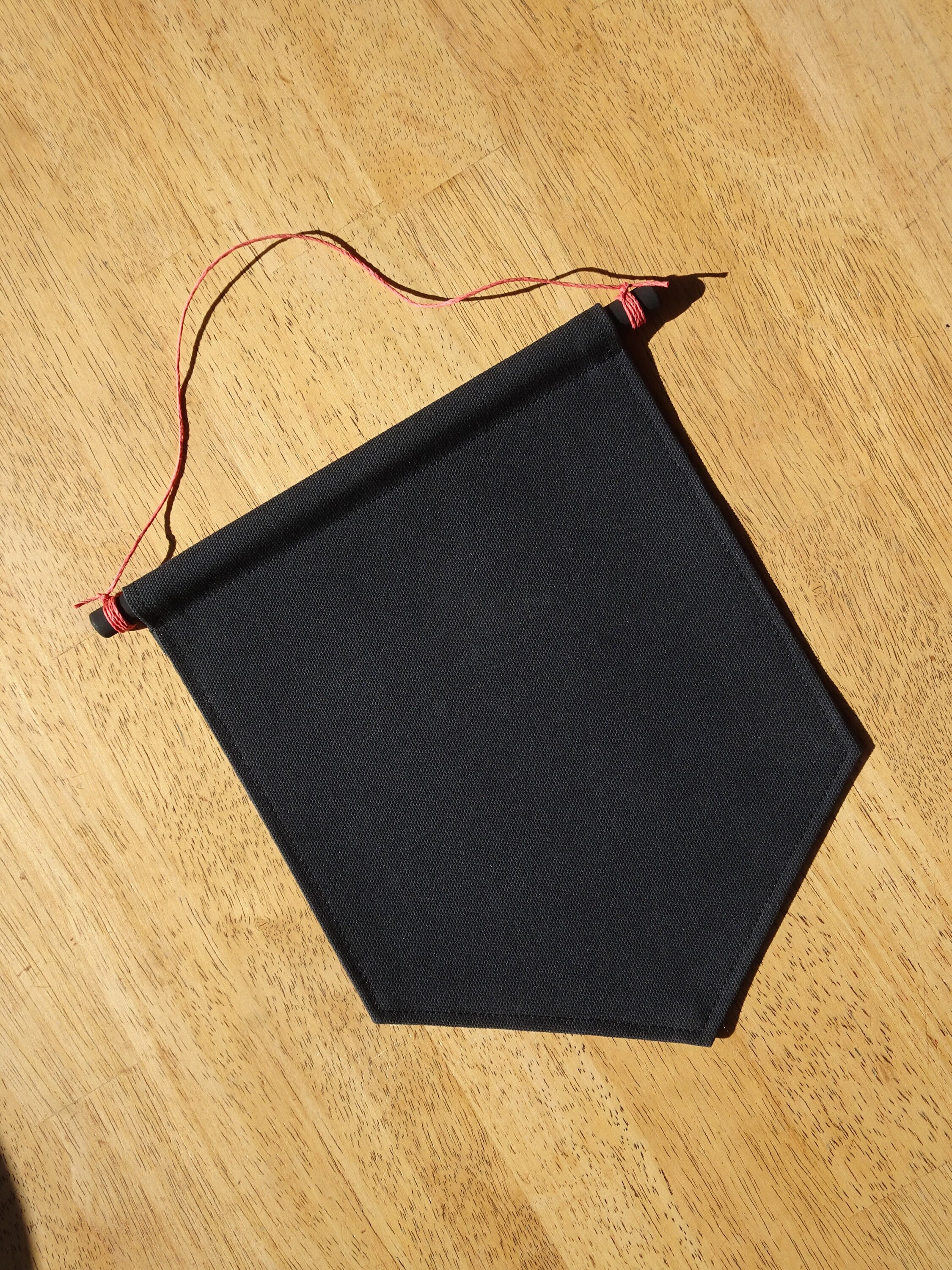 Black Pin Banner Pick Your String Color Enamel Pin | Etsy