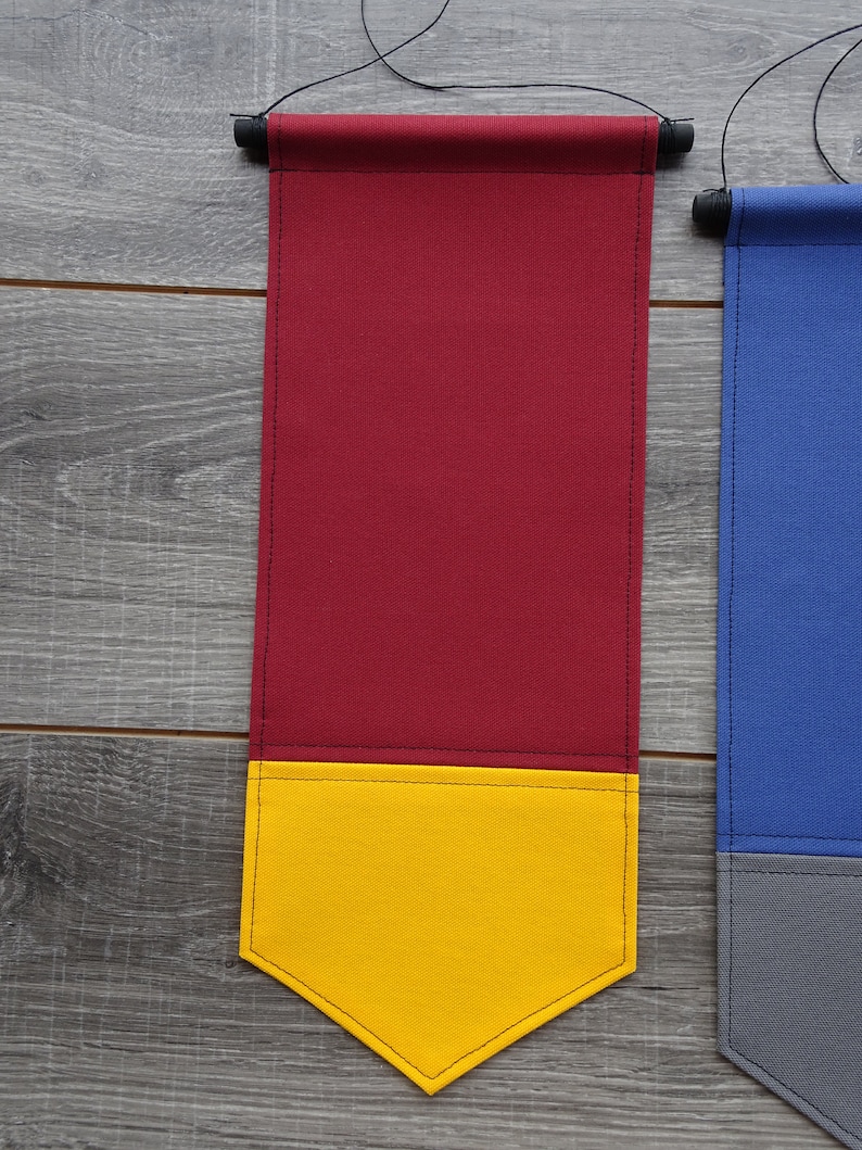 Long Pin Banner Enamel Pin Display Pick Your Color - Etsy