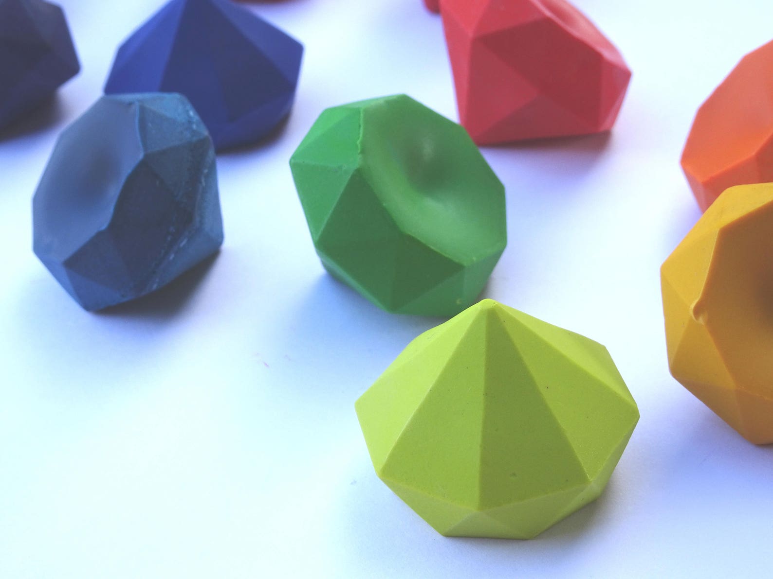 12 Gem Crayons Novelty Crayons Gemstone Crayons Party | Etsy