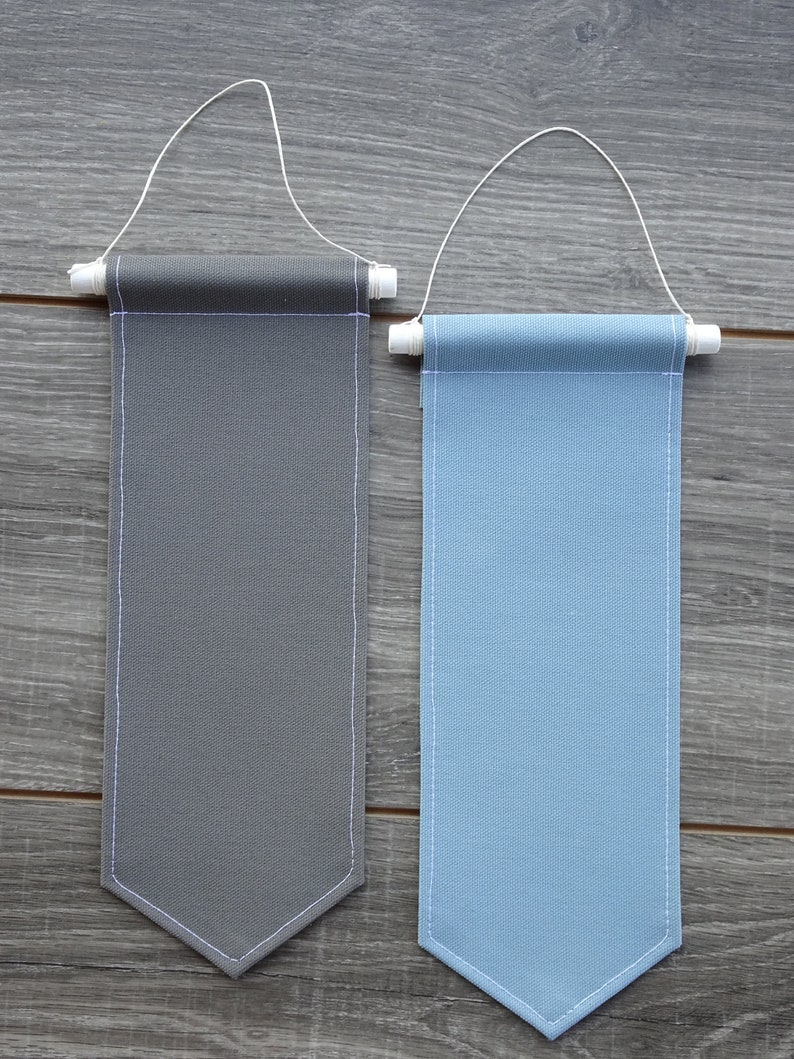 Mini Long Pin Banner Enamel Pin Display Pick Your Color - Etsy