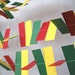 Rasta/ Birthday Party Rectangle Paper Garland 5 Foot Strand - Etsy