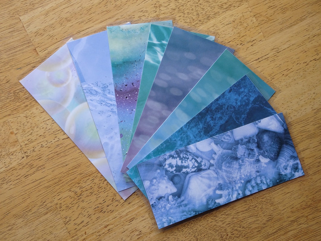 8 Laminated Cash Envelopes Ocean Sea Laminated Envelopes Cash Budgeting ...