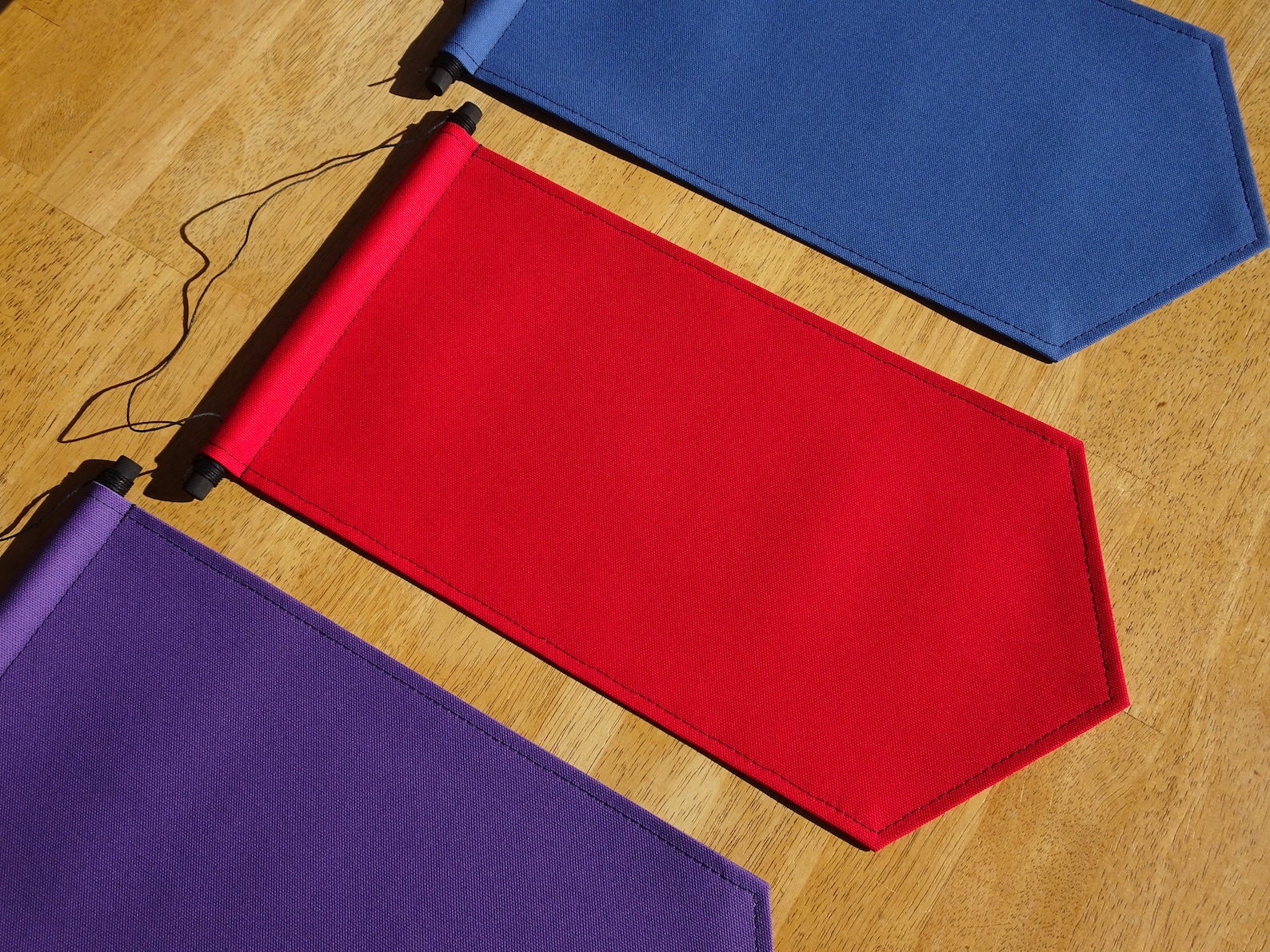 Large Long Pin Banner - Enamel Pin Display - Pick Your Color! - Etsy