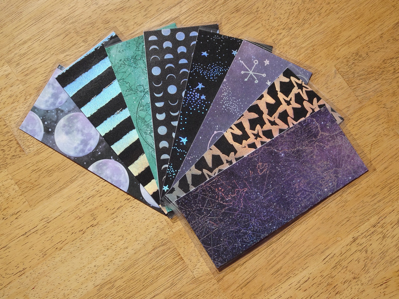 8 Cash Envelopes Space Galaxy Laminated Envelopes Cash - Etsy