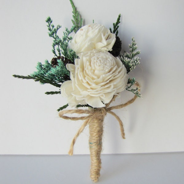 Winter Corsage - Etsy