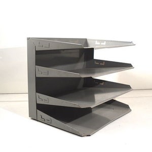 Industrial in Out Tray Metal Paper Organizer - Etsy