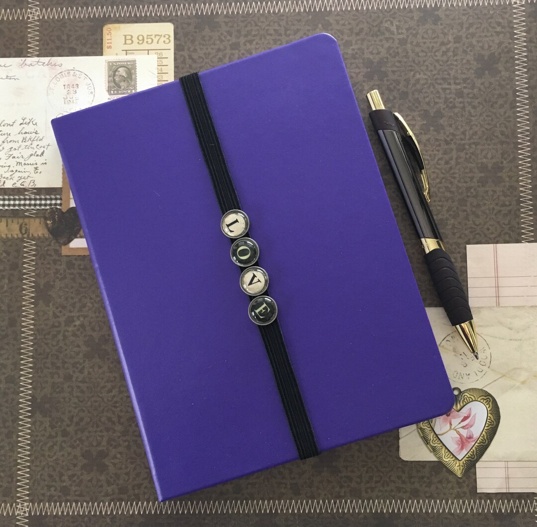 Elastic Journal Band: Book Strap Bookmark - Fits 11x9 & 5x8 Books - Etsy