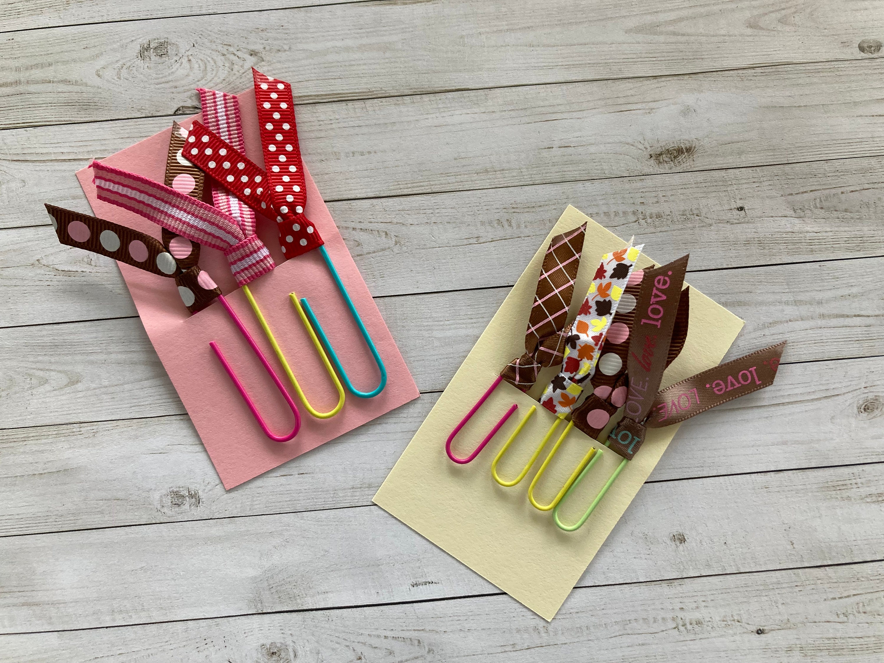 Embellished Paper Clips - Altered Paper Clips - Decorative Paper Clips ...