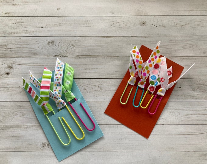 Embellished Paper Clips - Altered Paper Clips - Decorative Paper Clips ...