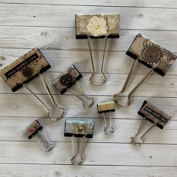 Binder Clip - Etsy