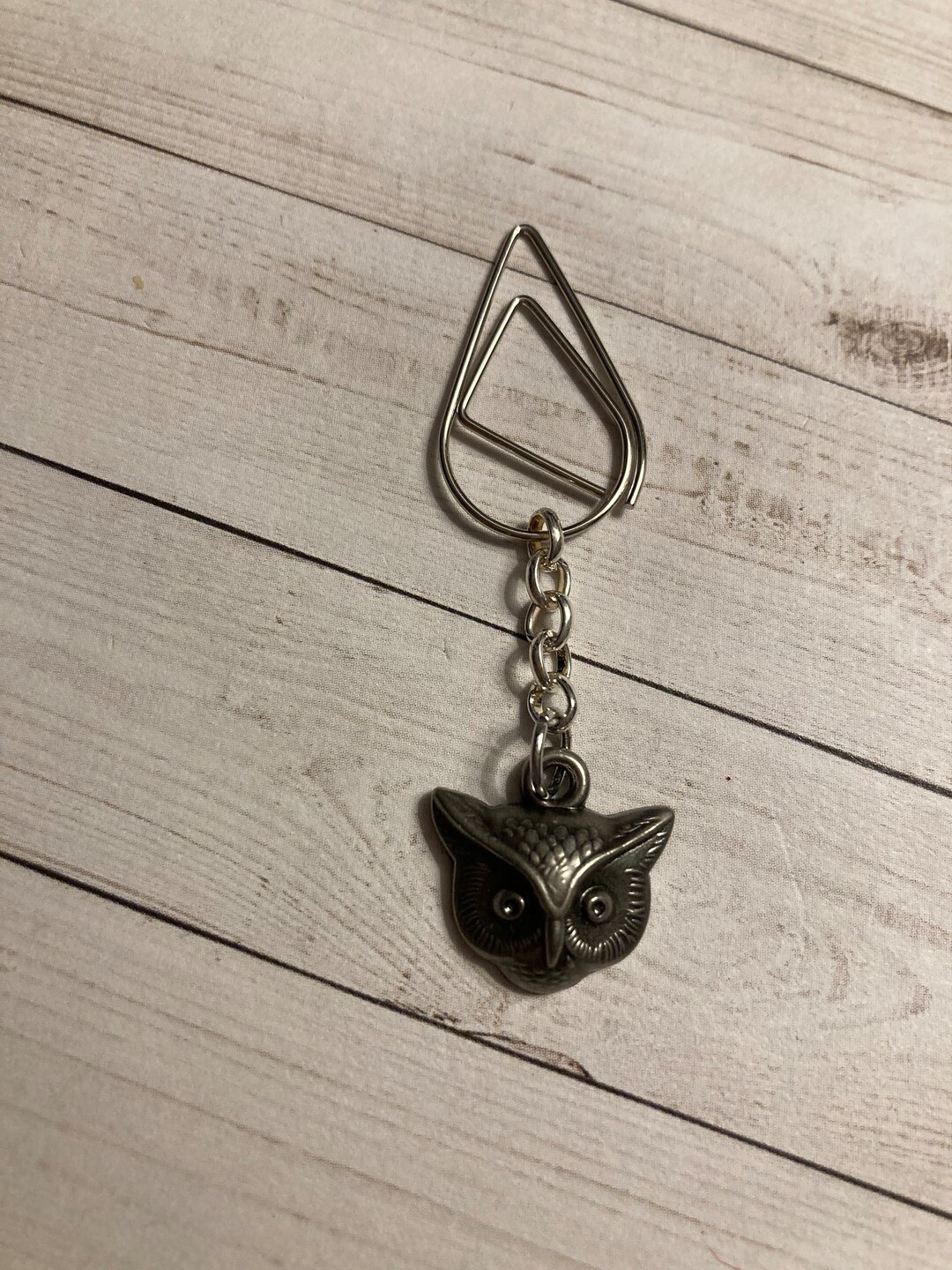 Embellished Fancy Paper Clip - Altered Paper Clip - Journal Clip ...