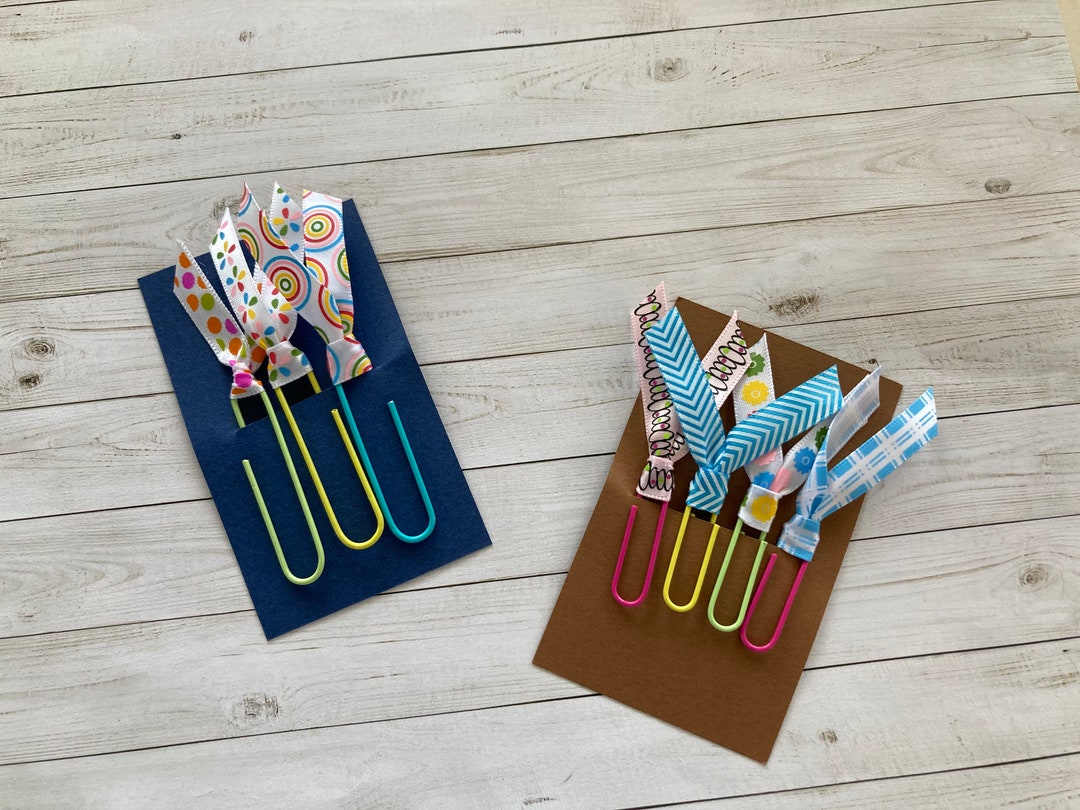 Embellished Paper Clips - Altered Paper Clips - Decorative Paper Clips ...