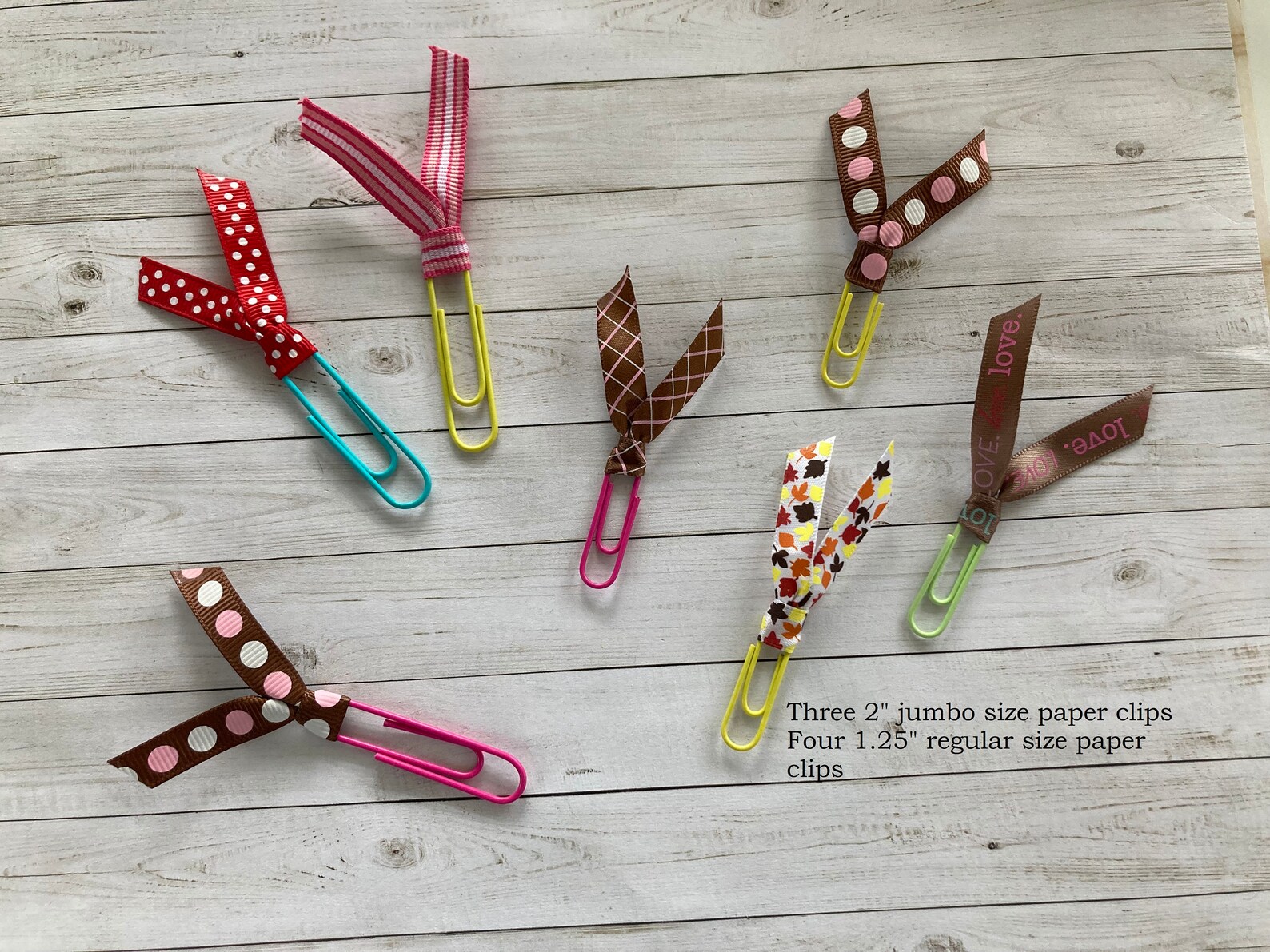 Embellished Paper Clips - Altered Paper Clips - Decorative Paper Clips ...