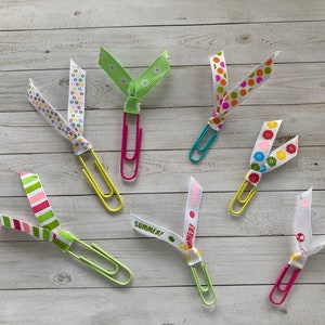 Embellished Paper Clips - Altered Paper Clips - Decorative Paper Clips ...