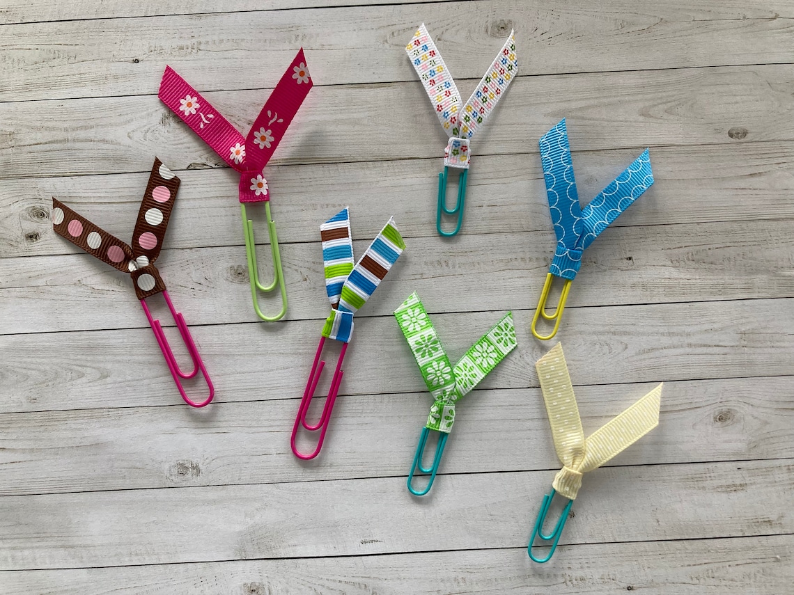 Embellished Paper Clips Altered Paper Clips Decorative Paper Clips ...