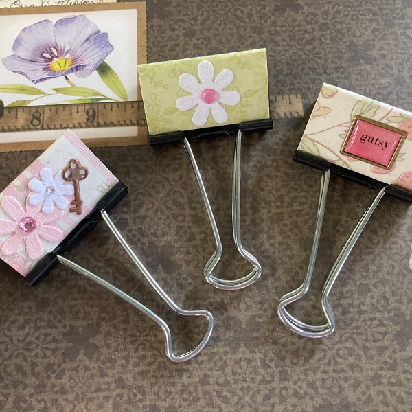 Binder Clips - Etsy
