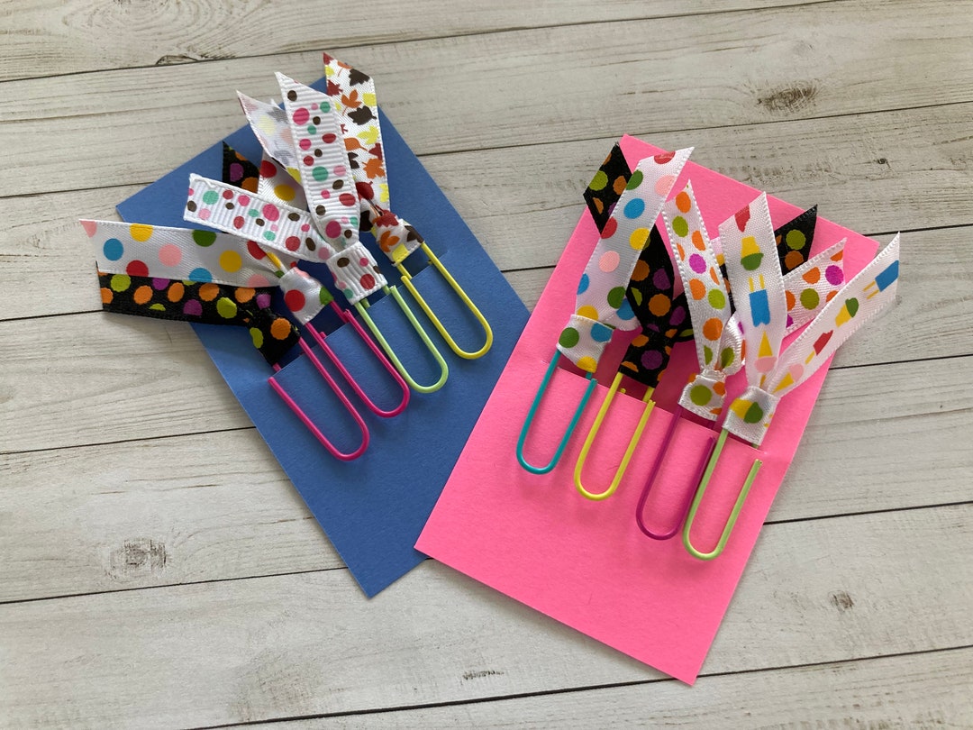 Embellished Paper Clips - Altered Paper Clips - Decorative Paper Clips ...