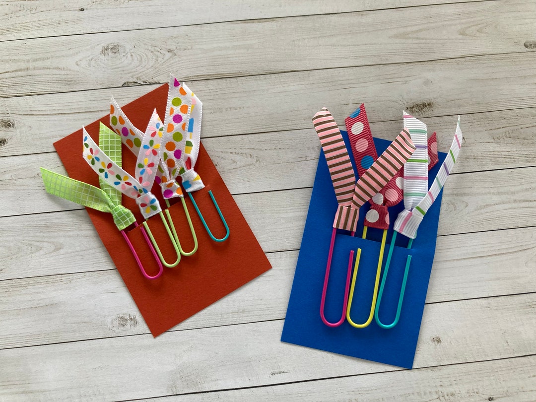 Embellished Paper Clips - Altered Paper Clips - Decorative Paper Clips ...