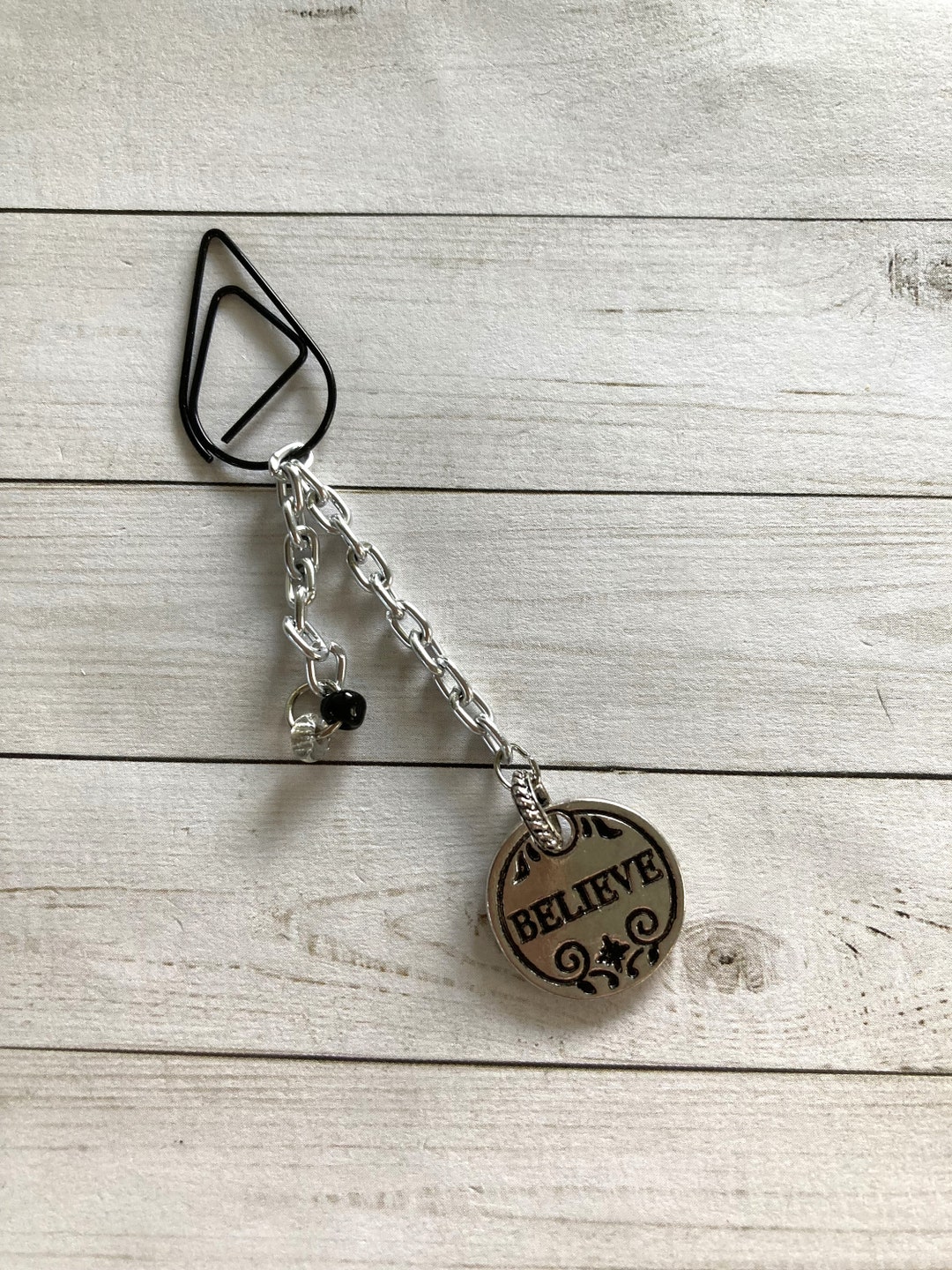 Embellished Fancy Paperclip - Altered Paperclip - Journal-clip ...