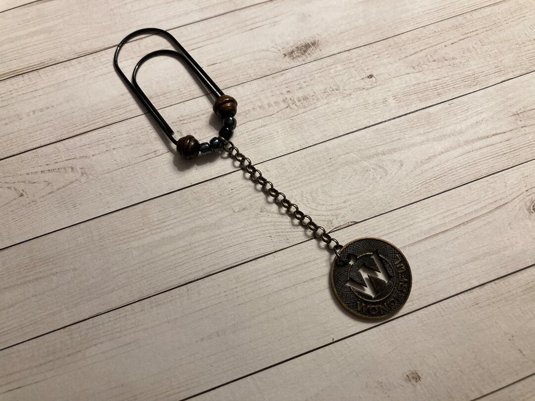 Embellished Jumbo Paper Clip - Altered Paper Clip - Journal Clip ...