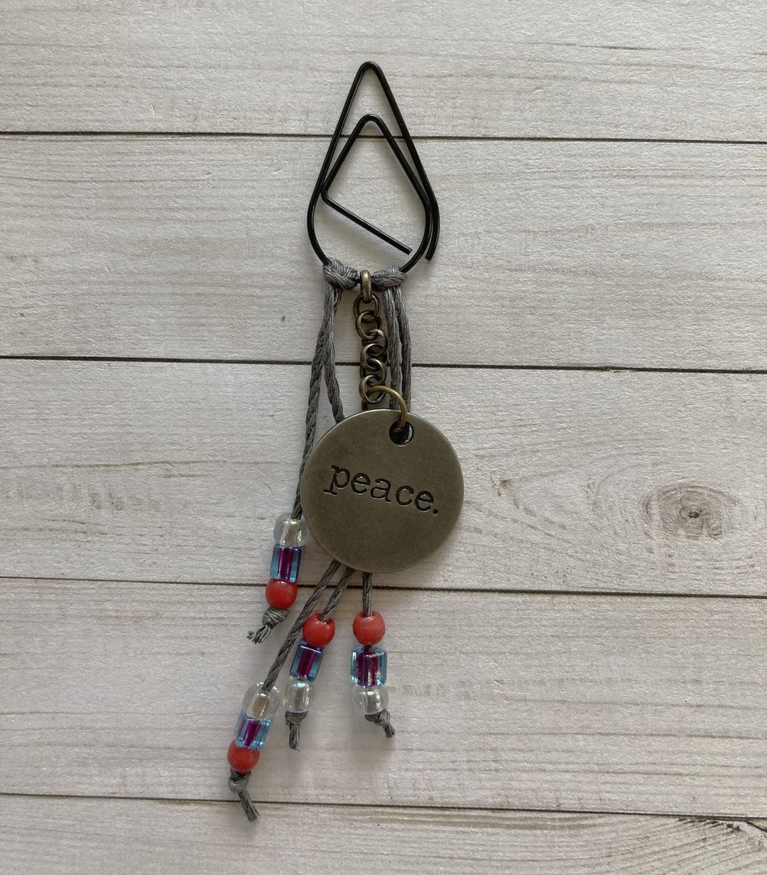 Embellished Fancy Paperclip - Altered Paperclip - Journal-clip ...