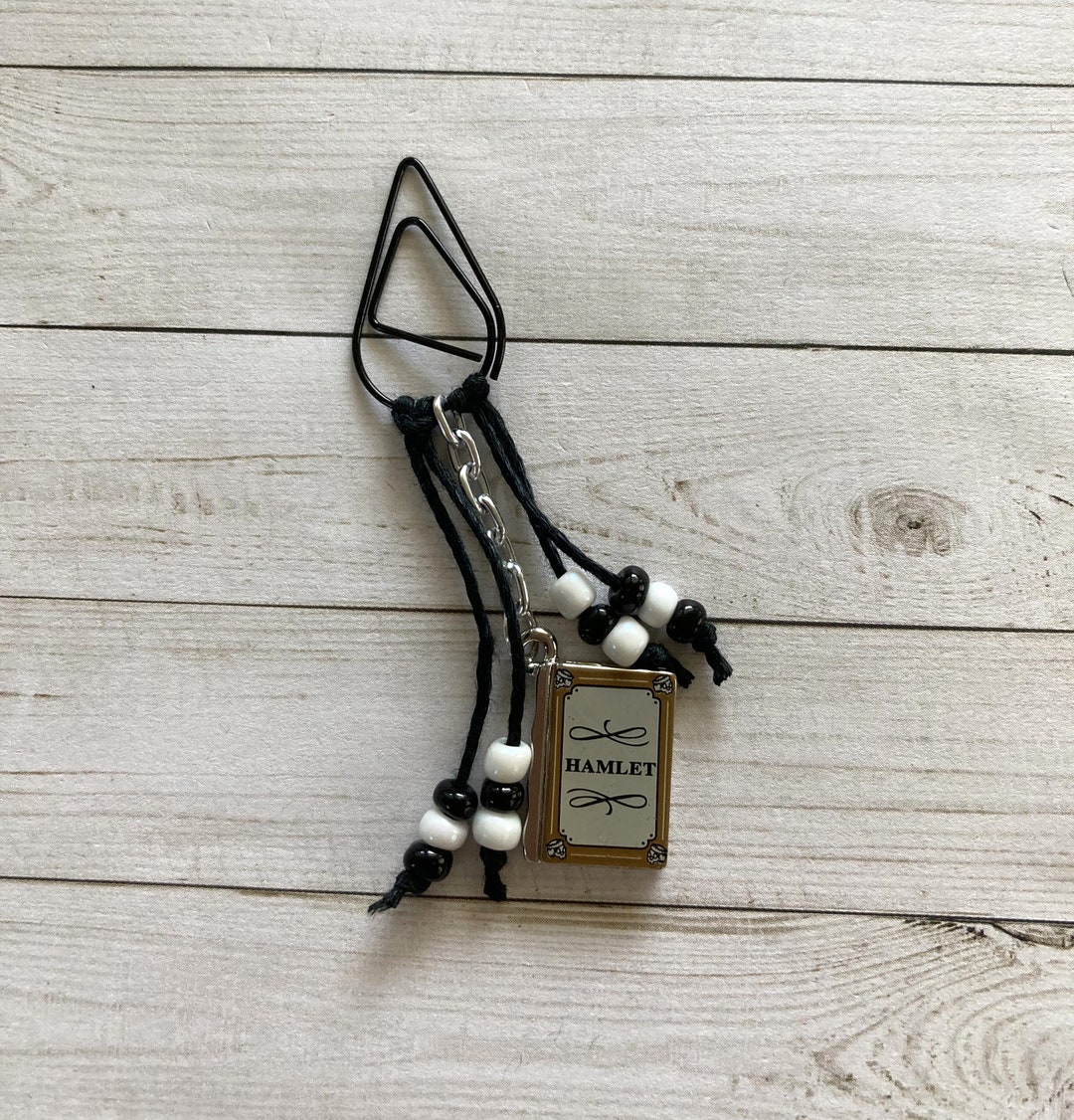 Embellished Fancy Paperclip - Altered Paperclip - Journal-clip ...