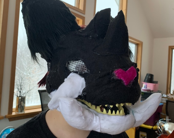 Dino Mask Winter - Etsy