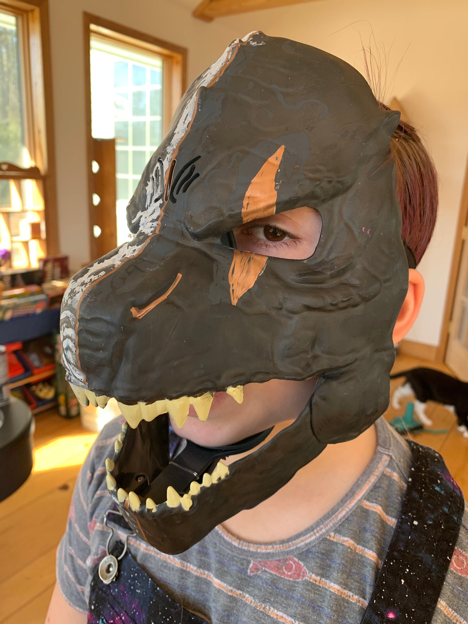 Custom Godzilla Mask - Etsy