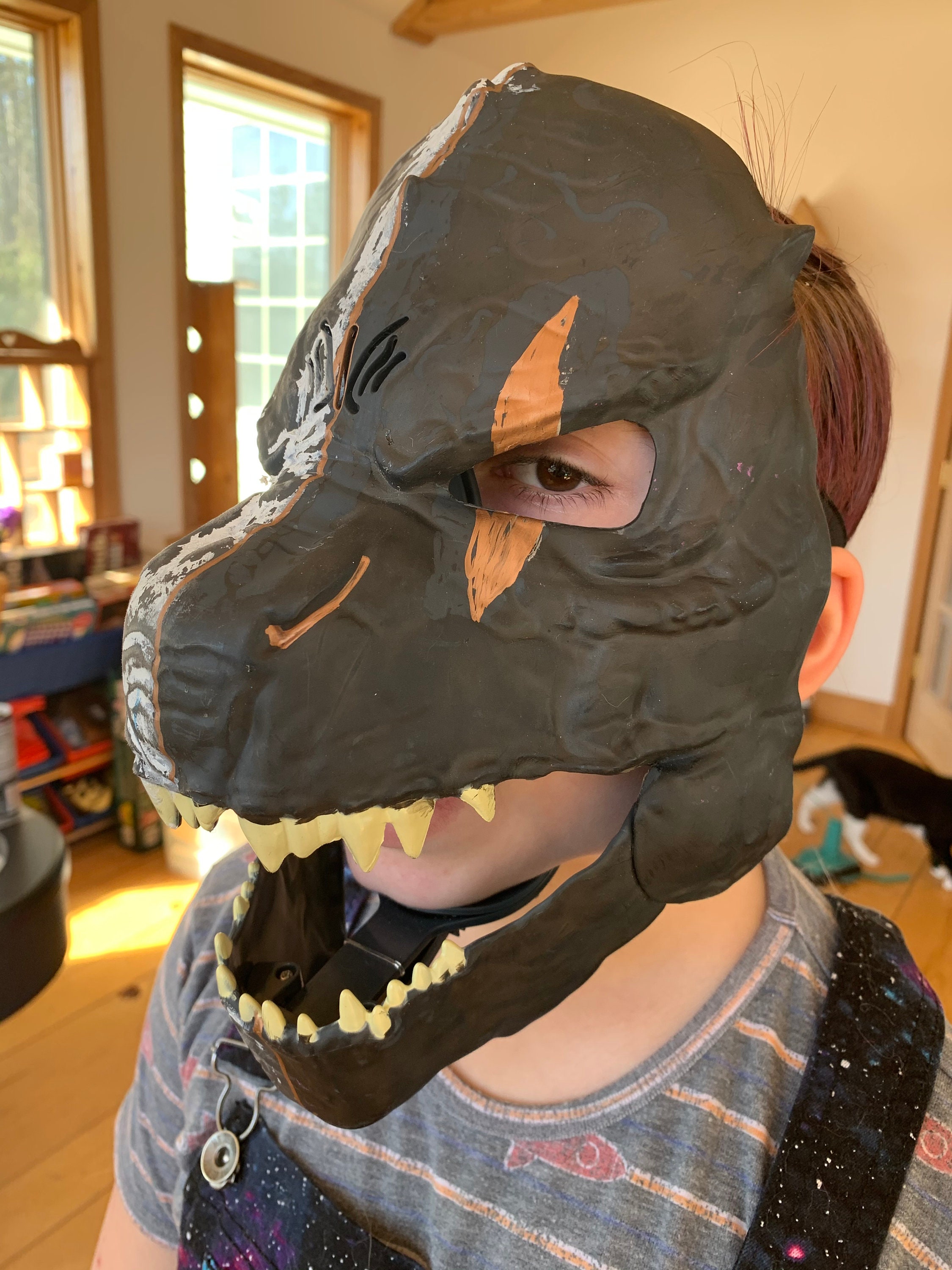 Custom Godzilla Mask - Etsy