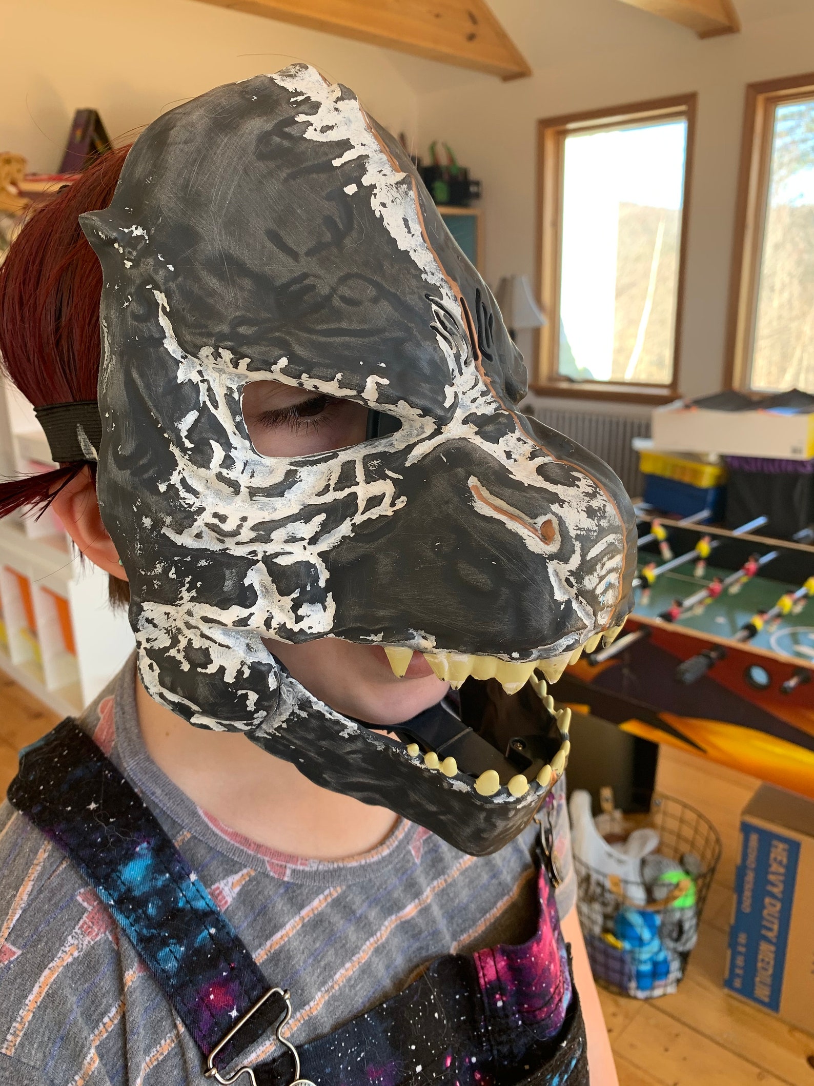 Custom Godzilla Mask - Etsy