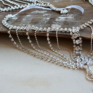 Rhinestone Detachable Strap, Crystal Wedding Dress Strap, Bridal ...