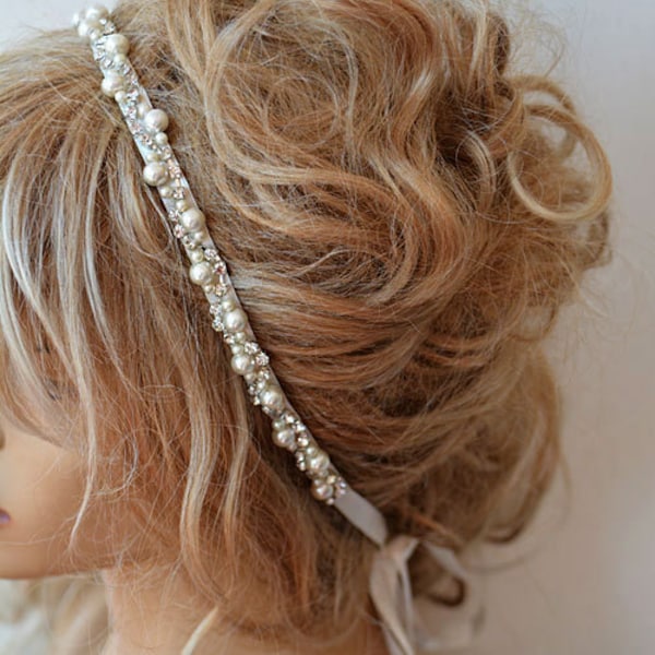 Bridal Forehead Band - Etsy