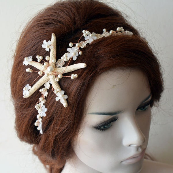 Starfish Headpiece - Etsy