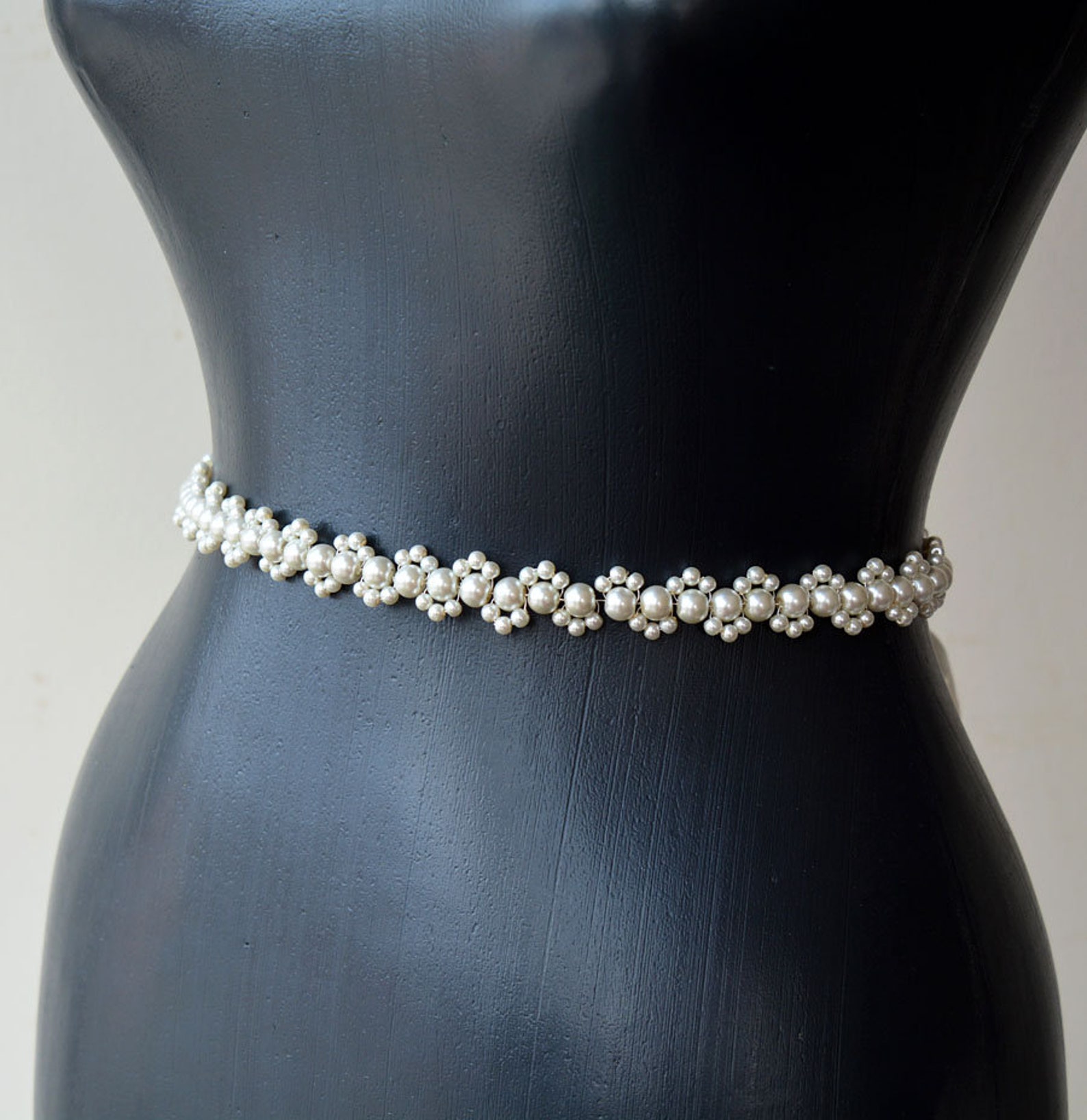 Pearl Belt for Wedding Dress Bridal Sash Belt Wedding Belt - Etsy