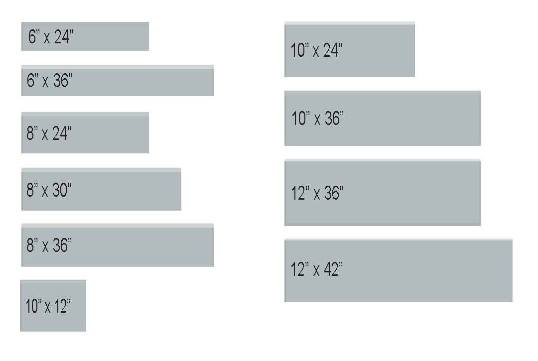 8 X 36 X 3/8 TEMPERED GLASS SHELF - Etsy