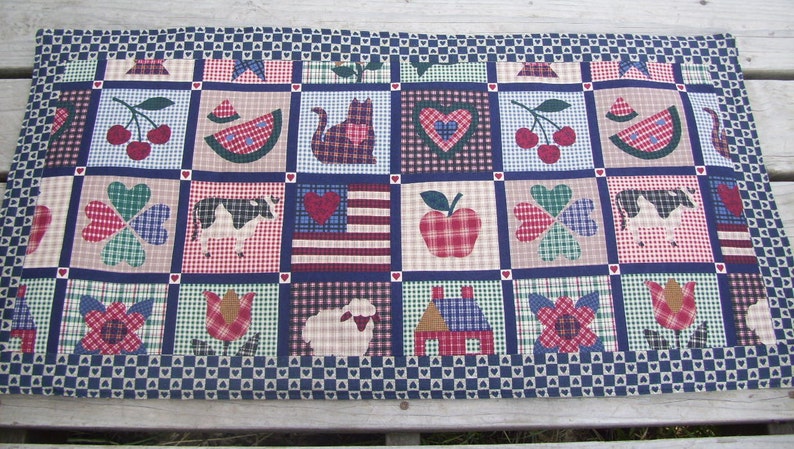 Country Themed Table Runner Table Centerpiece Country - Etsy