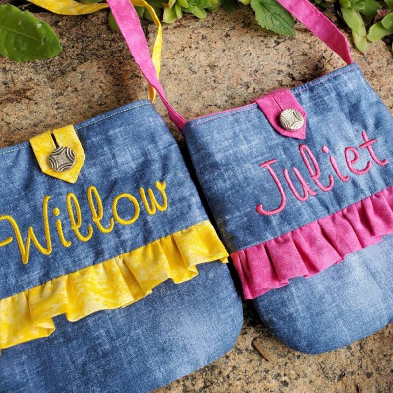 Handmade Ruffled Purse - Etsy