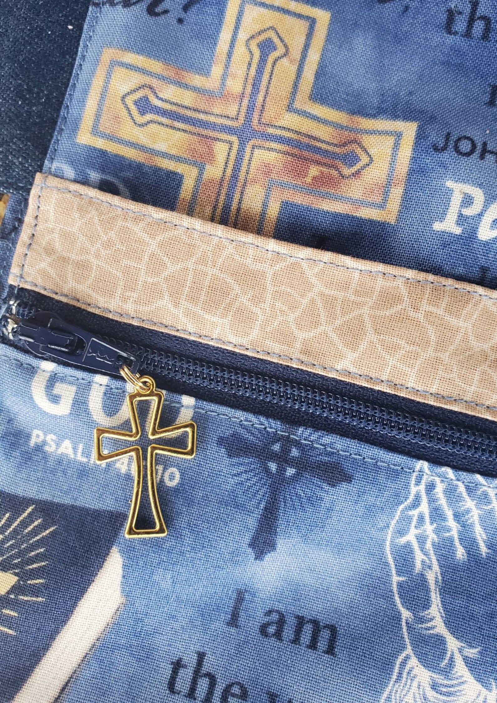 Personalized Bible Cover Fabric Bible Case Religious Bible | Etsy