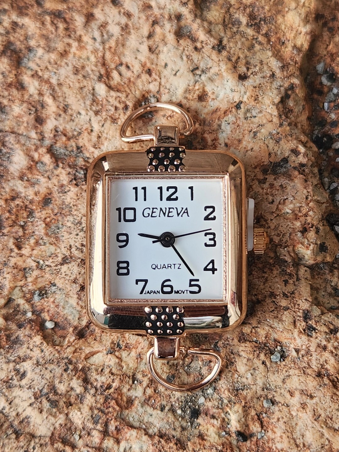 Rose Gold Beading Watch Faces With Rings, Rose Gold Watch Face, Watch ...
