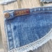 Denim Coin Pockets, 10 Upcycled Smalldenim Pockets, Blue Jean ...