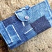 Personalized Denim Checkbook Cover, Denim Like Accessory, Personalized ...