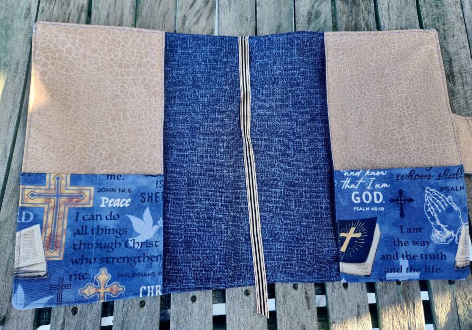Personalized Bible Cover Fabric Bible Case Religious Bible - Etsy
