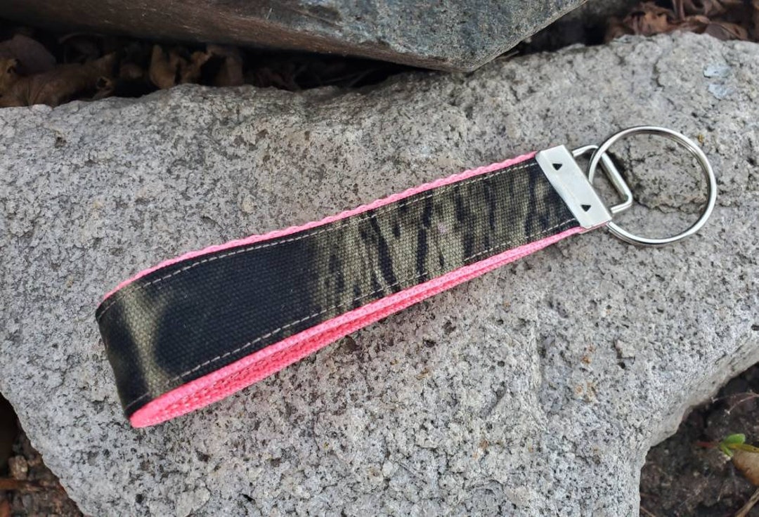 Camo Keychain Key Wristlet Camo Keyfob Camo Key Lanyard - Etsy