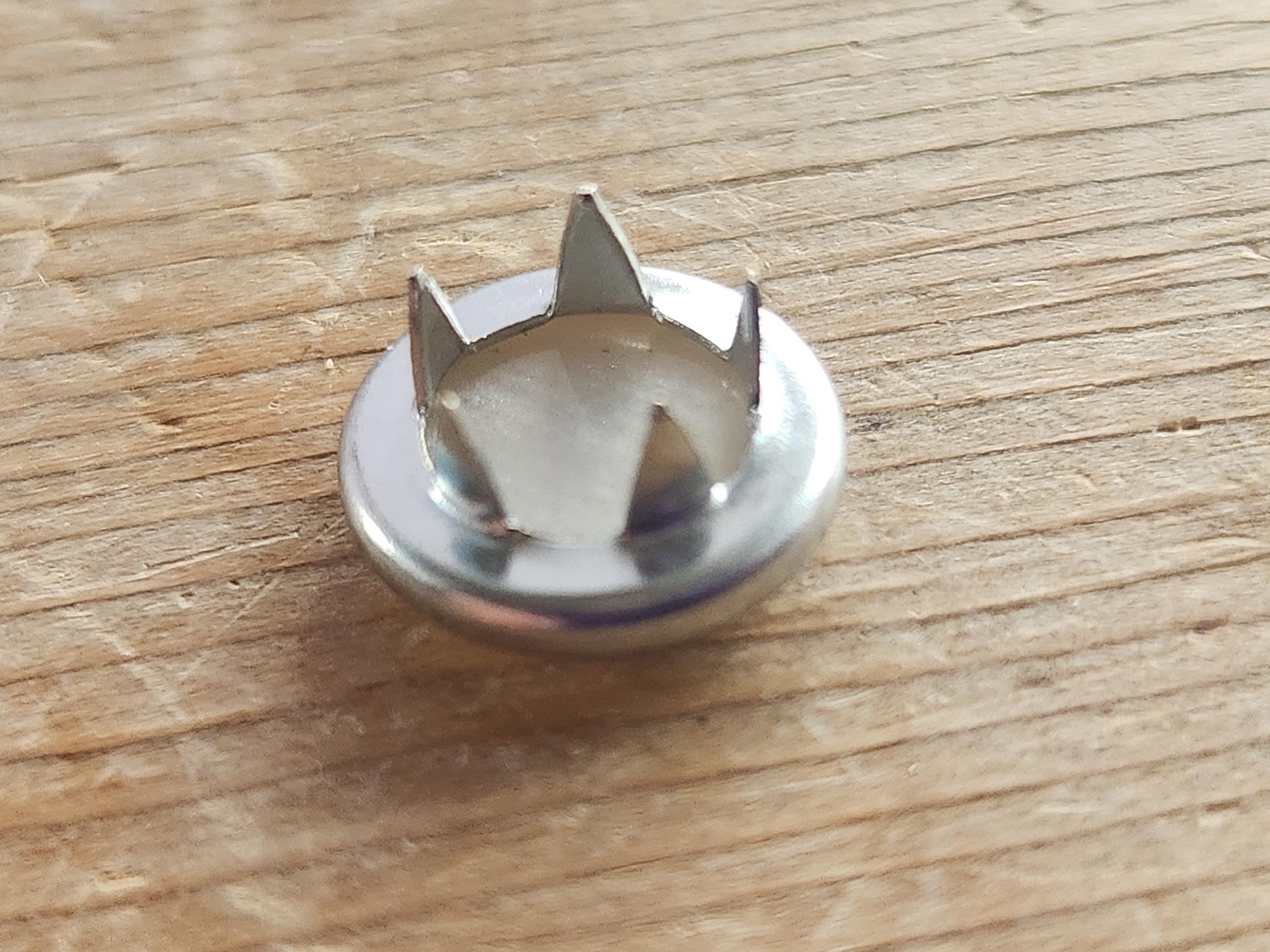 Bone Pearl Snaps, 12 Snap Sets, 11.5 Mm Pearl Snap Fasteners, Western ...